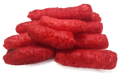 CHETO ELABORADO CON SEMOLA DE MAIZ, SABOR FUEGO